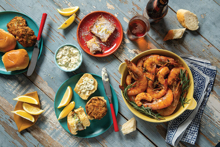 Recipes: Savory Shrimp and Lemon Bars - Acadiana Profile