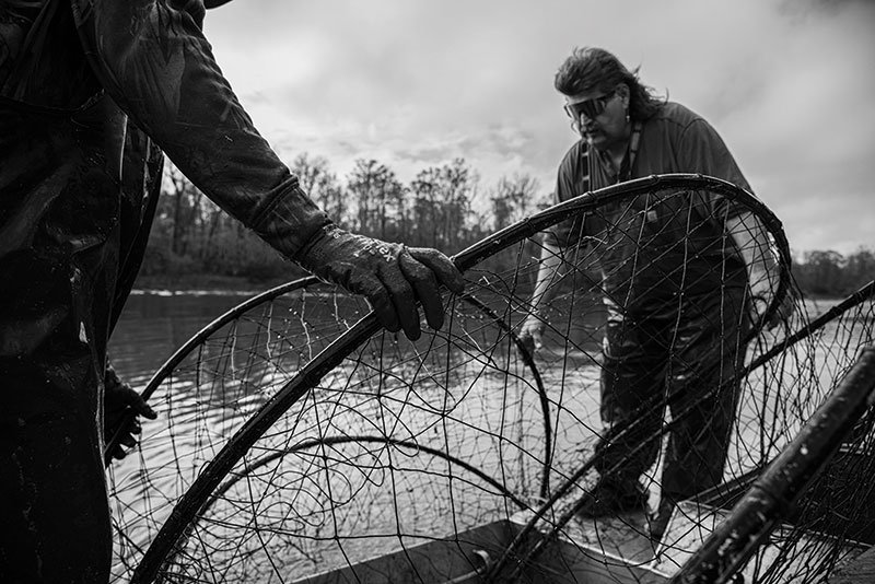 Hoop Net Fishing - Acadiana Profile