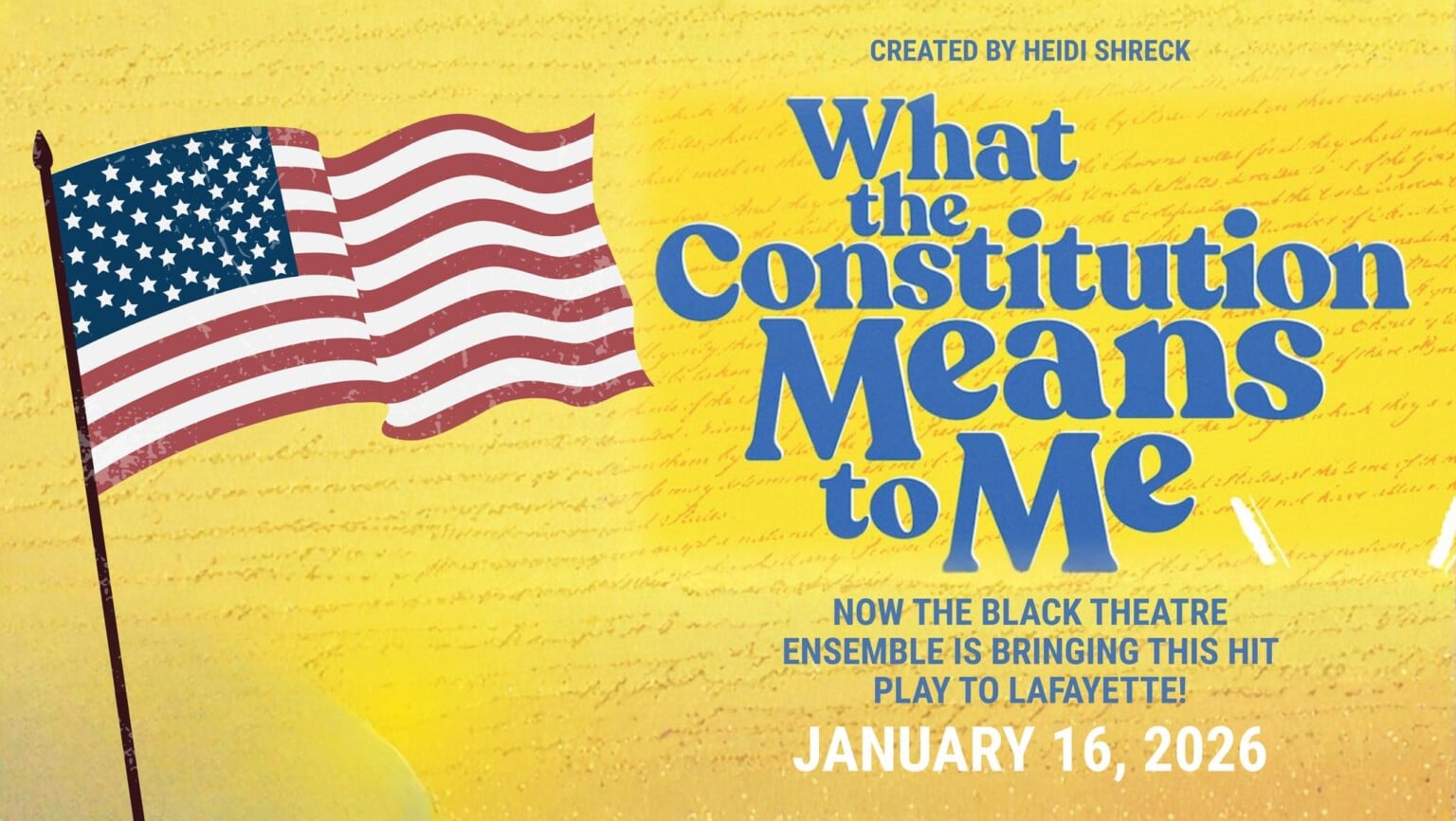 "What the Constitution Means to Me" Comes to Lafayette - Acadiana Profile