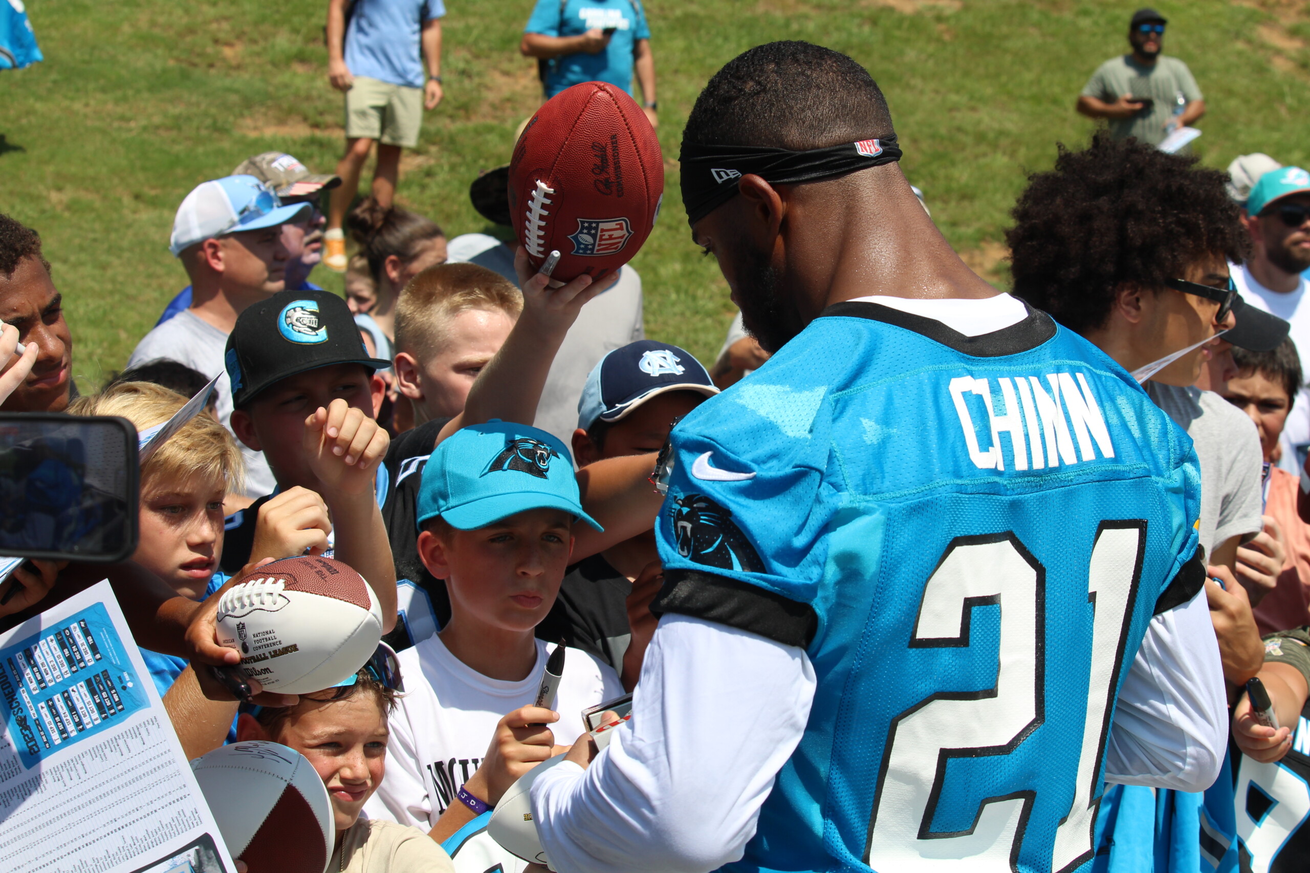 First Practices Of Carolina Panthers Training Camp – PHOTOS - Bahakel ...