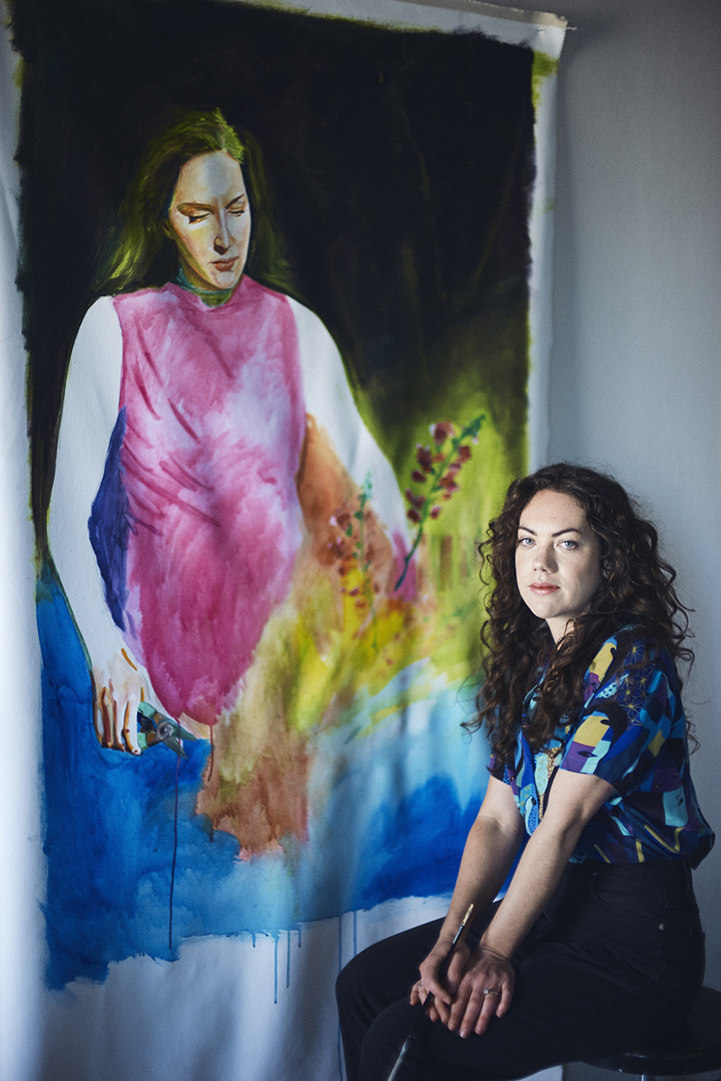 Charlotte Artist Uses McColl Residency to Capture Women as Newborn ...