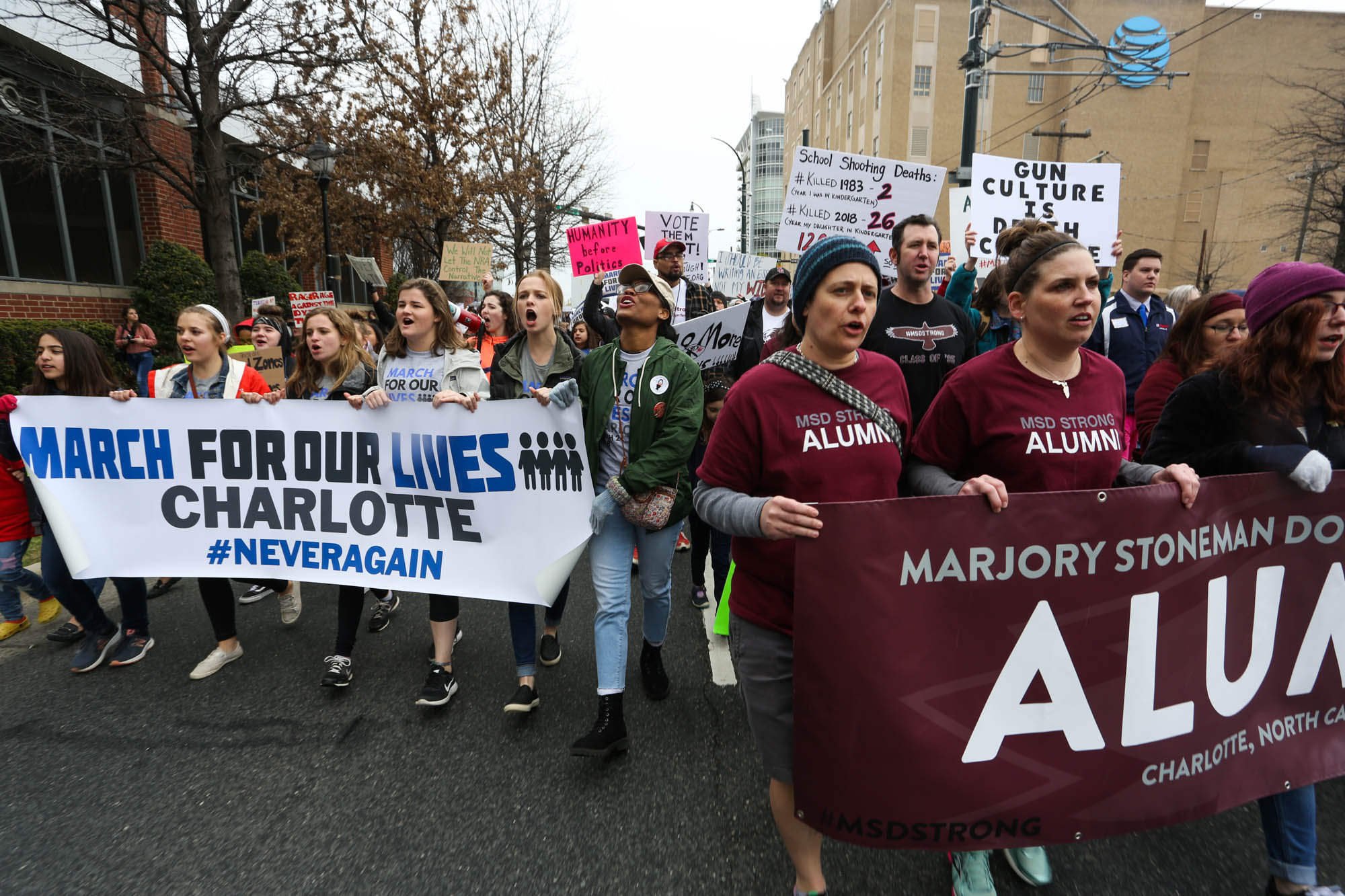 PHOTOS: Scenes from the 2018 March for Our Lives in Uptown - Charlotte ...