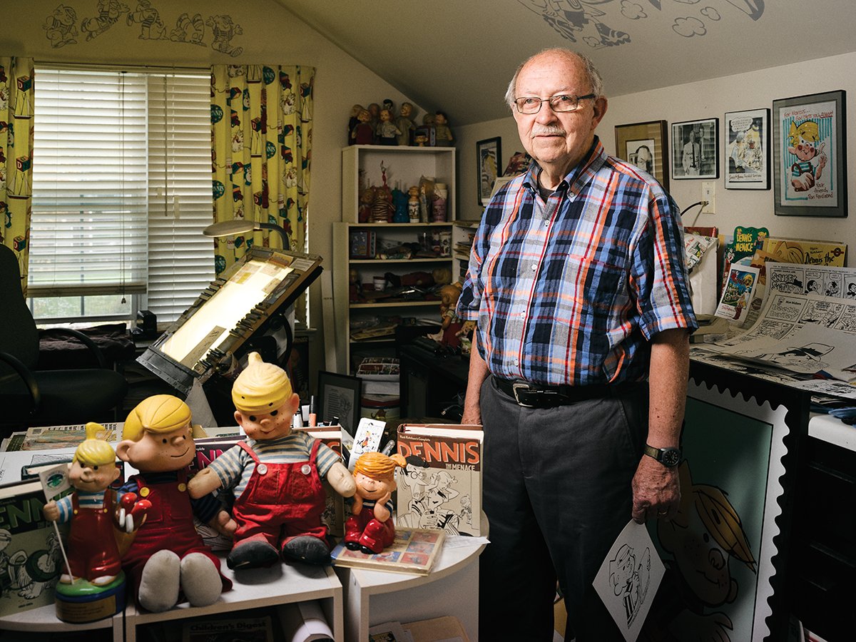 Meet the Mint Hill Artist Who's Drawn Dennis the Menace for 25 Years ...
