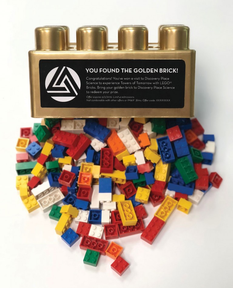 Go On a Search for Golden Lego Bricks with Discovery Place - Charlotte ...