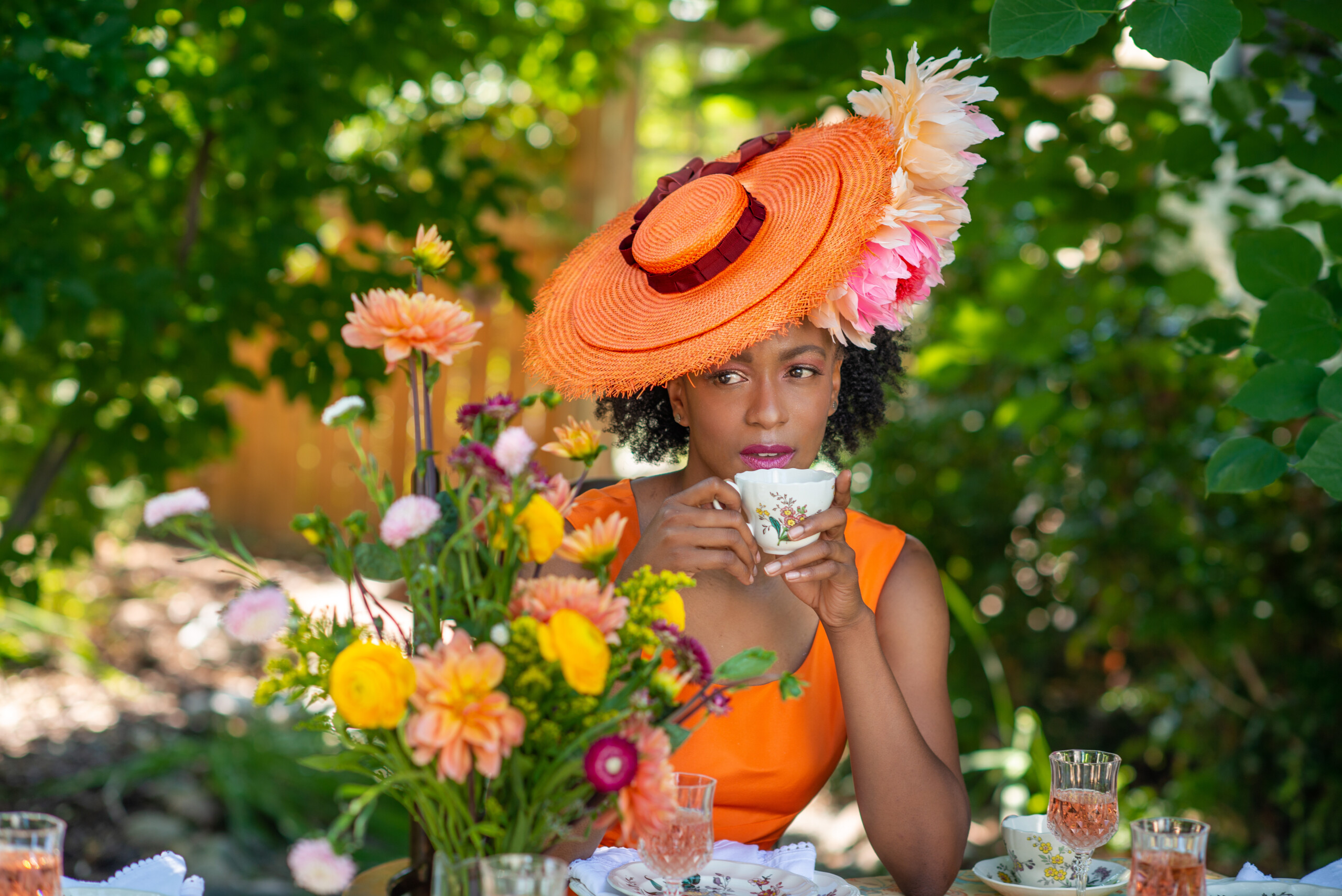 Stunning Vibrant Floral Hats to Dress Up Any Summer Occasion - Colorado ...