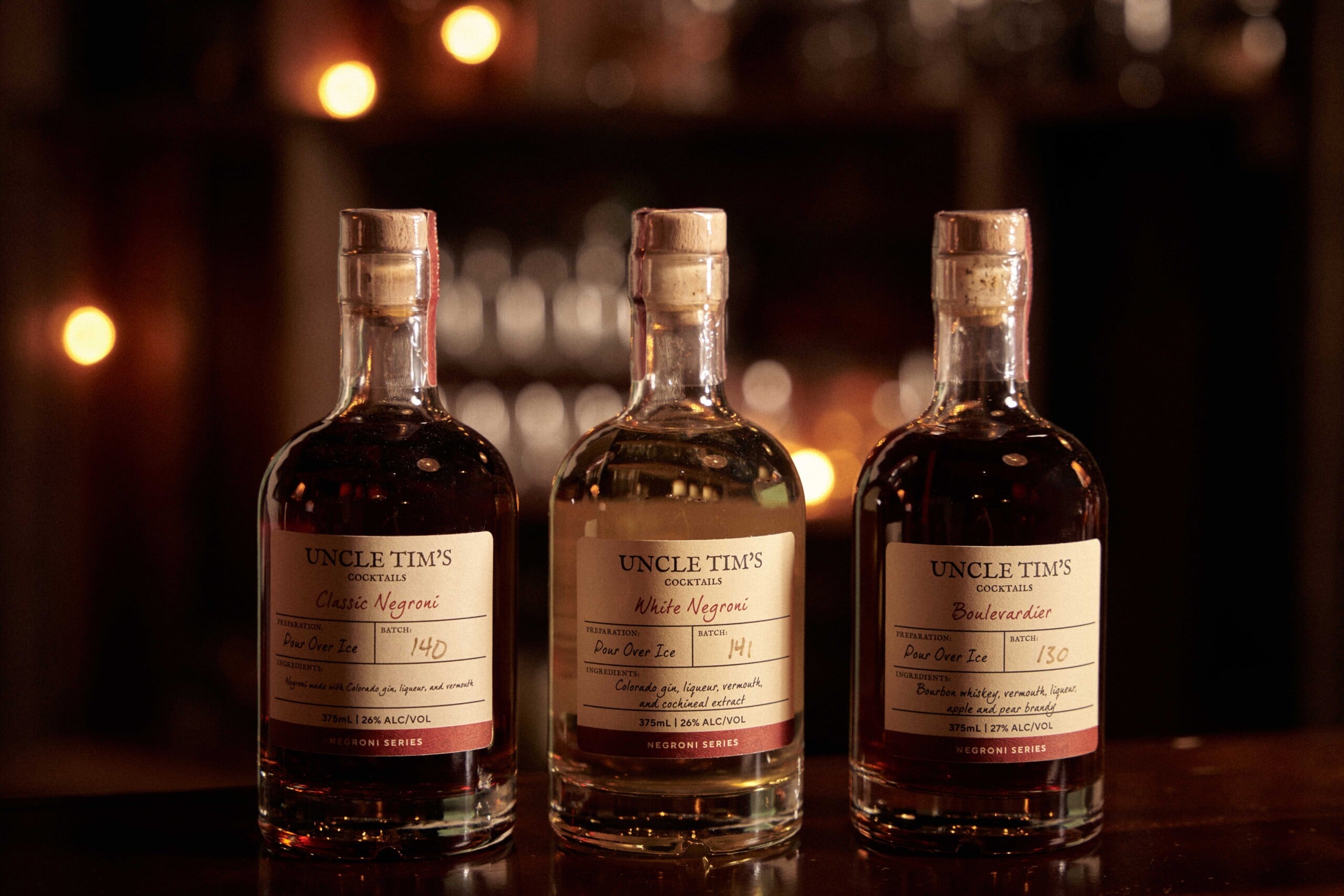 Uncle Tim's Cocktails Serves Line of Spirit-Forward Bottled Cocktails ...