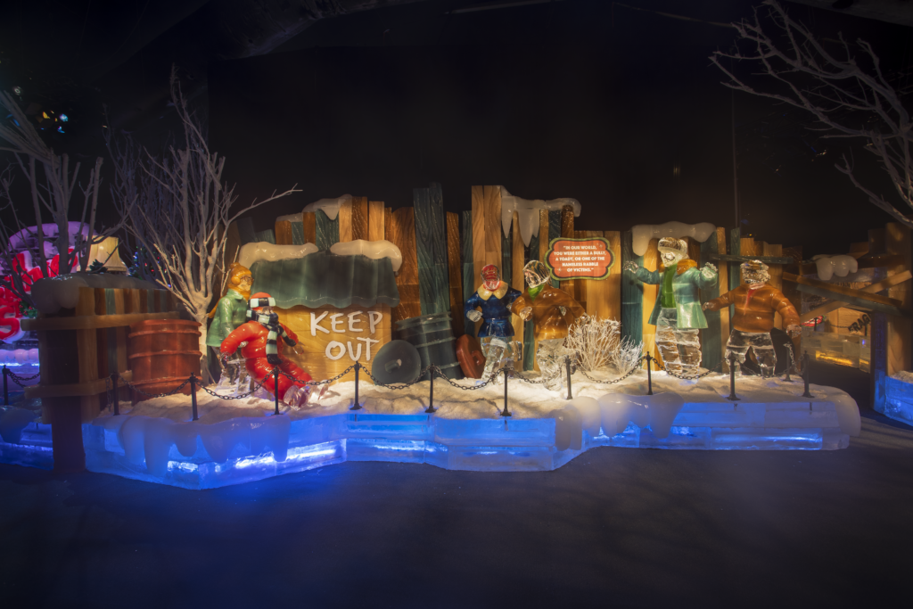 See A Holiday Classic Told Through Hand-Carved Ice Sculptures ...