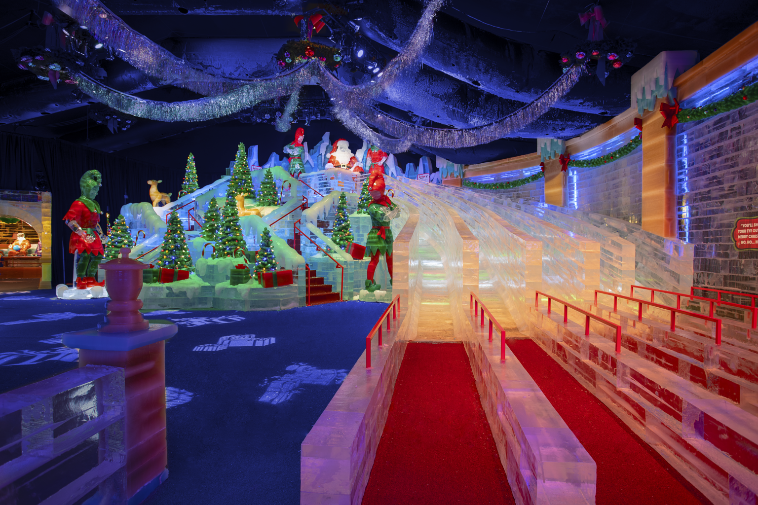 See A Holiday Classic Told Through Hand-Carved Ice Sculptures ...