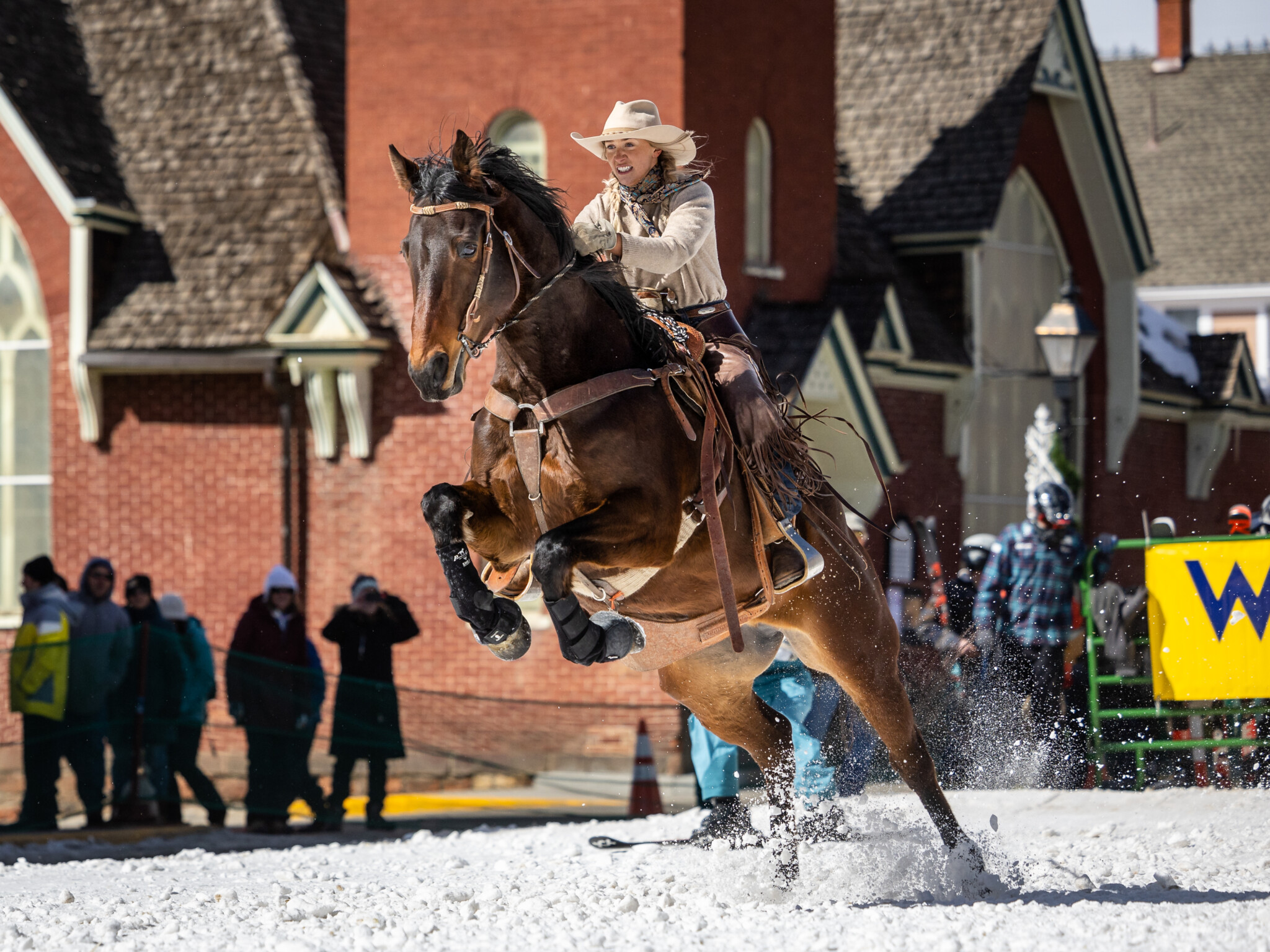 Join Leadville In Their 77th Installment Of Their Ski Joring Event ...