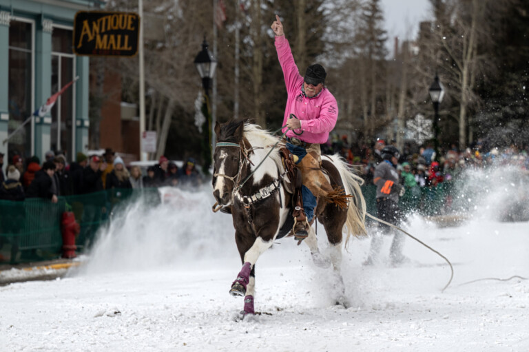 Join Leadville In Their 77th Installment Of Their Ski Joring Event ...