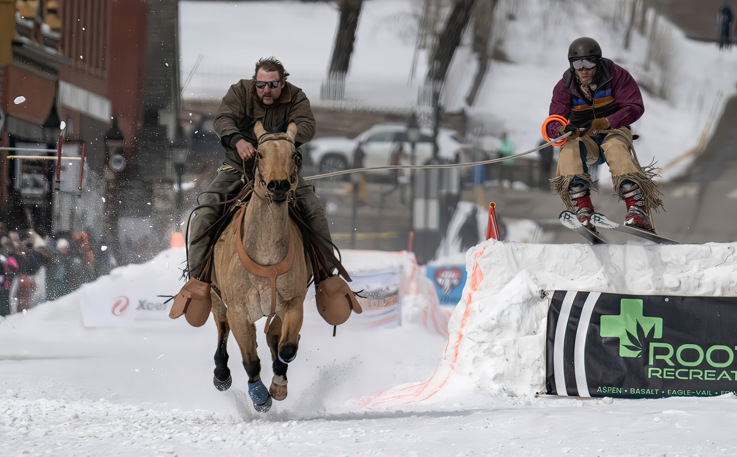 Join Leadville In Their 77th Installment Of Their Ski Joring Event ...