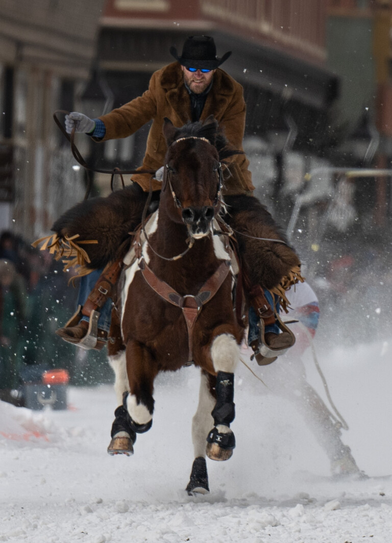 Join Leadville In Their 77th Installment Of Their Ski Joring Event ...