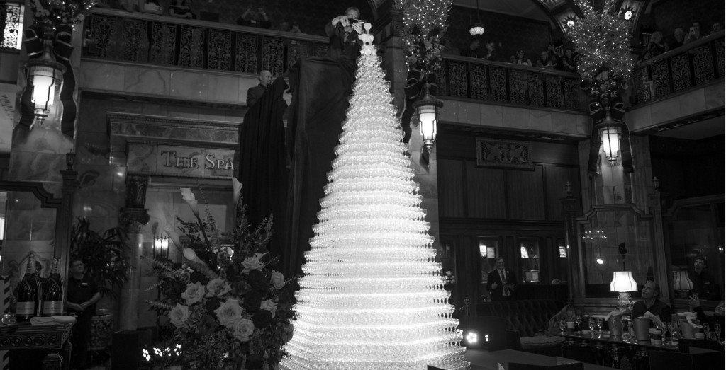 Make-A-Wish Colorado Celebrates at the Brown Palace Champagne Cascade ...