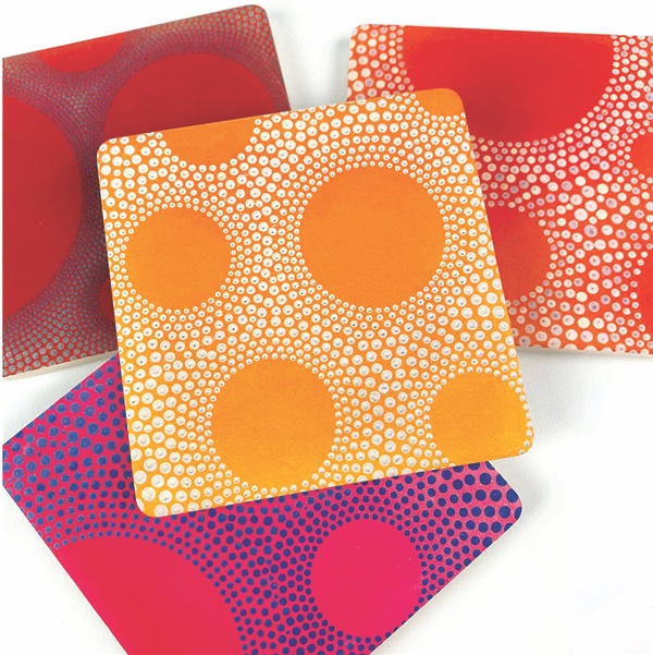 6 Colorful Coaster Sets - Colorado Homes & Lifestyles