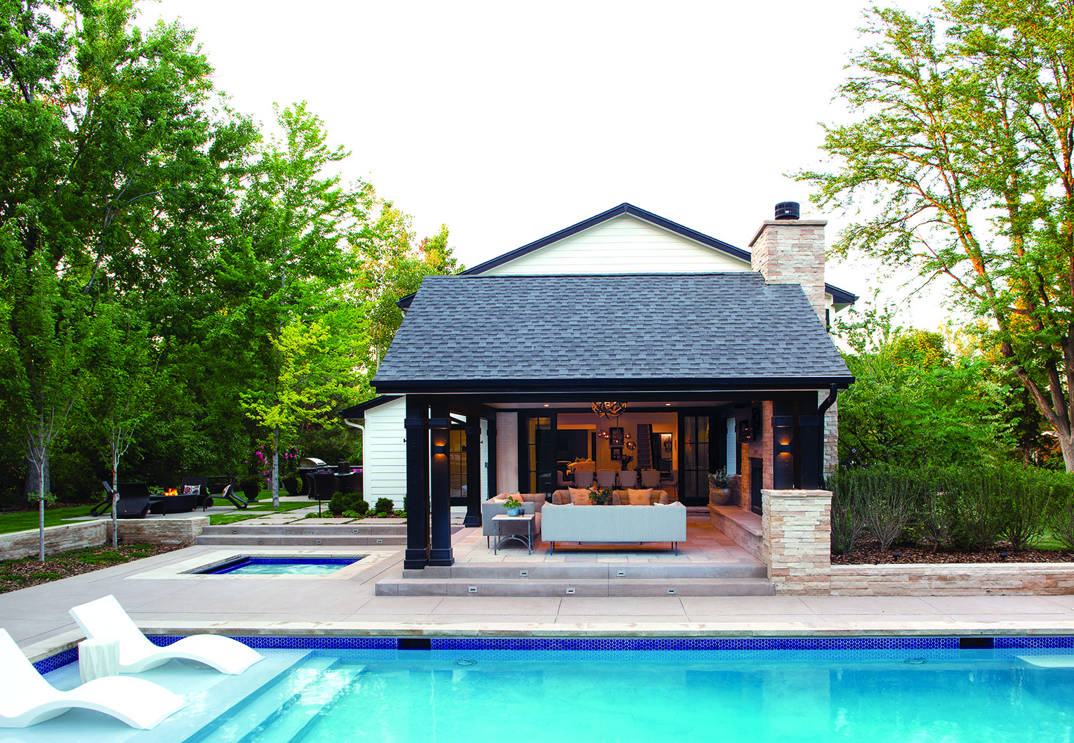 Beautiful Greenwood Village Home Connects with Landscape in New ...