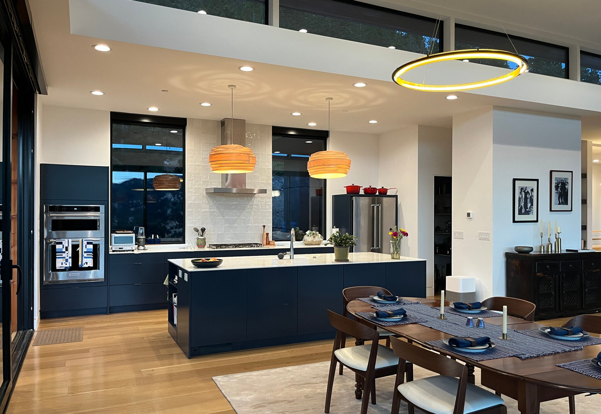 A Cliff Dwelling Home Overlooks the Expansive Views of Rocky Mountain ...