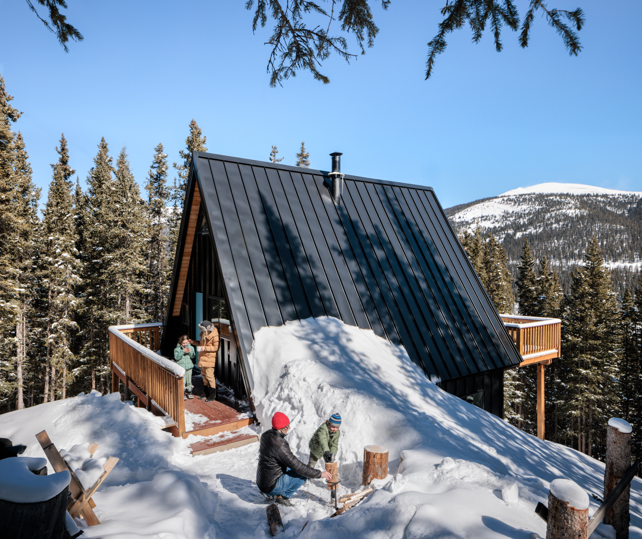 An A-Frame Breckenridge Retreat Captures an Interior Designer's ...