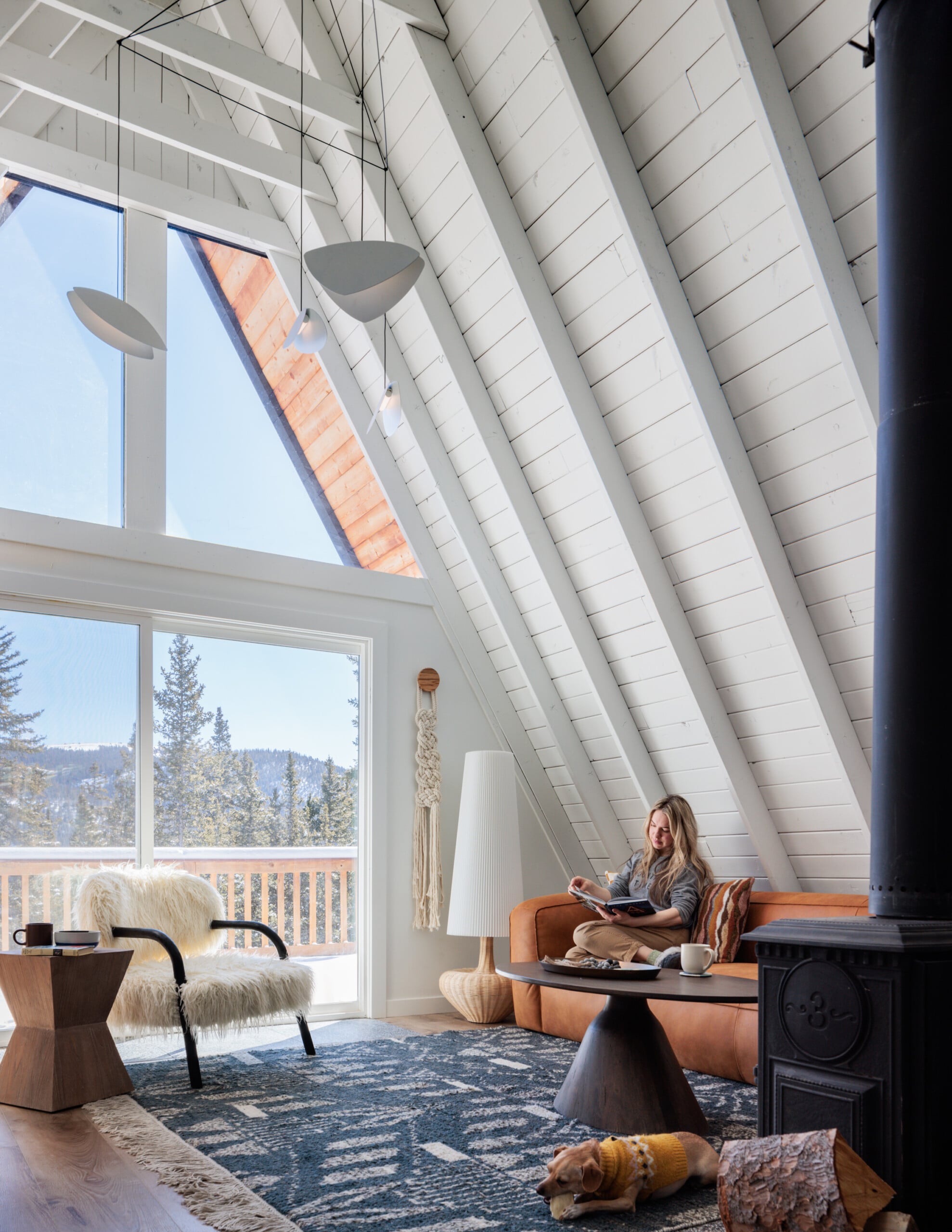 An A-Frame Breckenridge Retreat Captures an Interior Designer's ...
