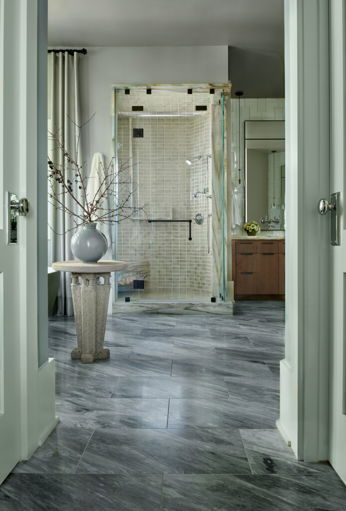 Form Meets Function in this Artistic Primary Bath - Colorado Homes ...