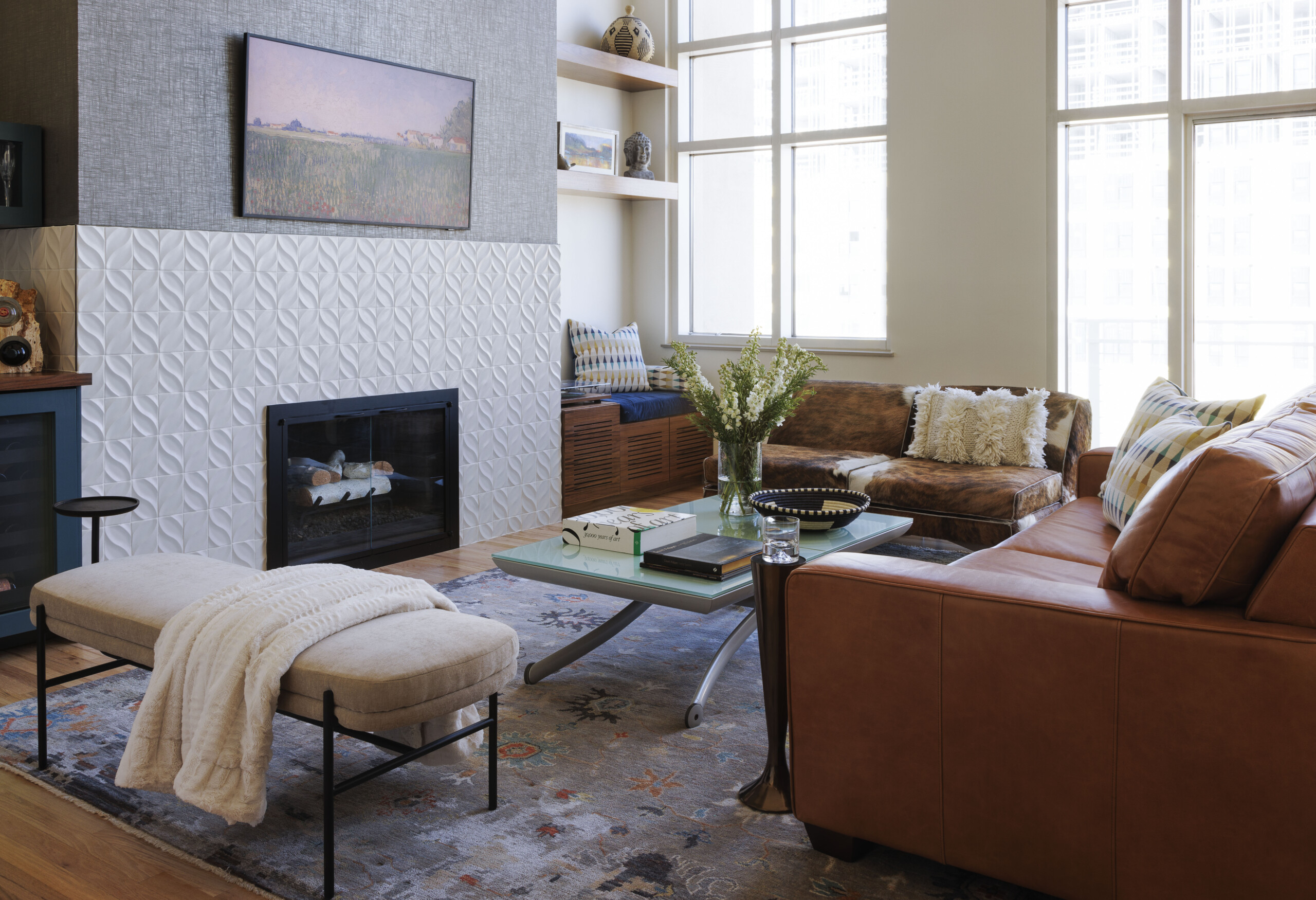 Variations of Purple Permeate Throughout this Remodel - Colorado Homes ...