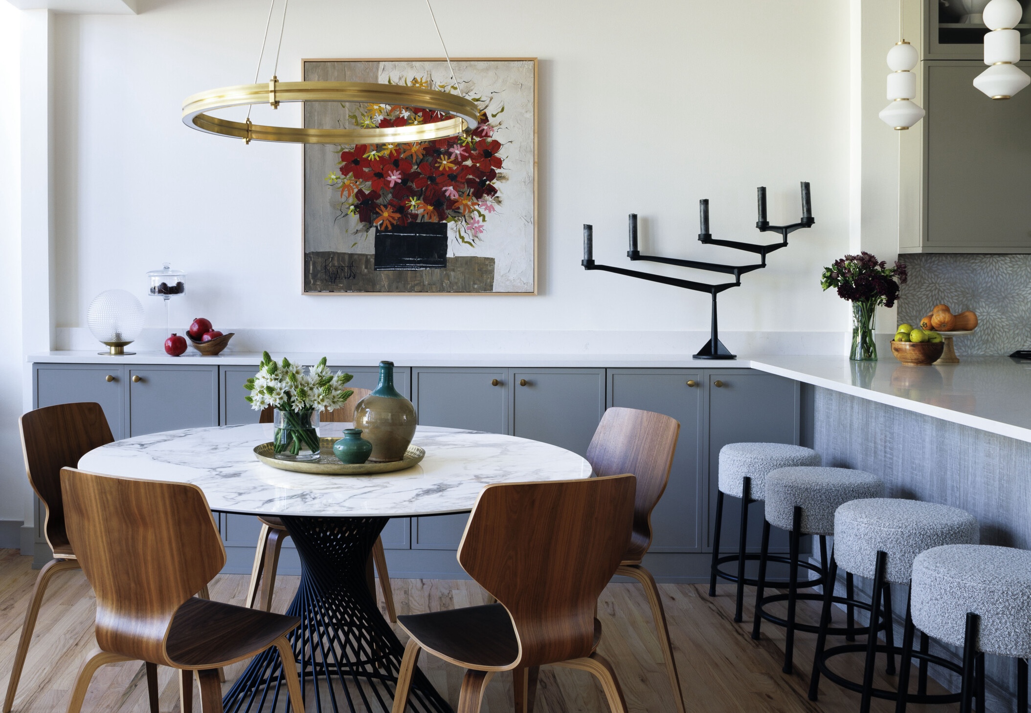 Variations of Purple Permeate Throughout this Remodel - Colorado Homes ...