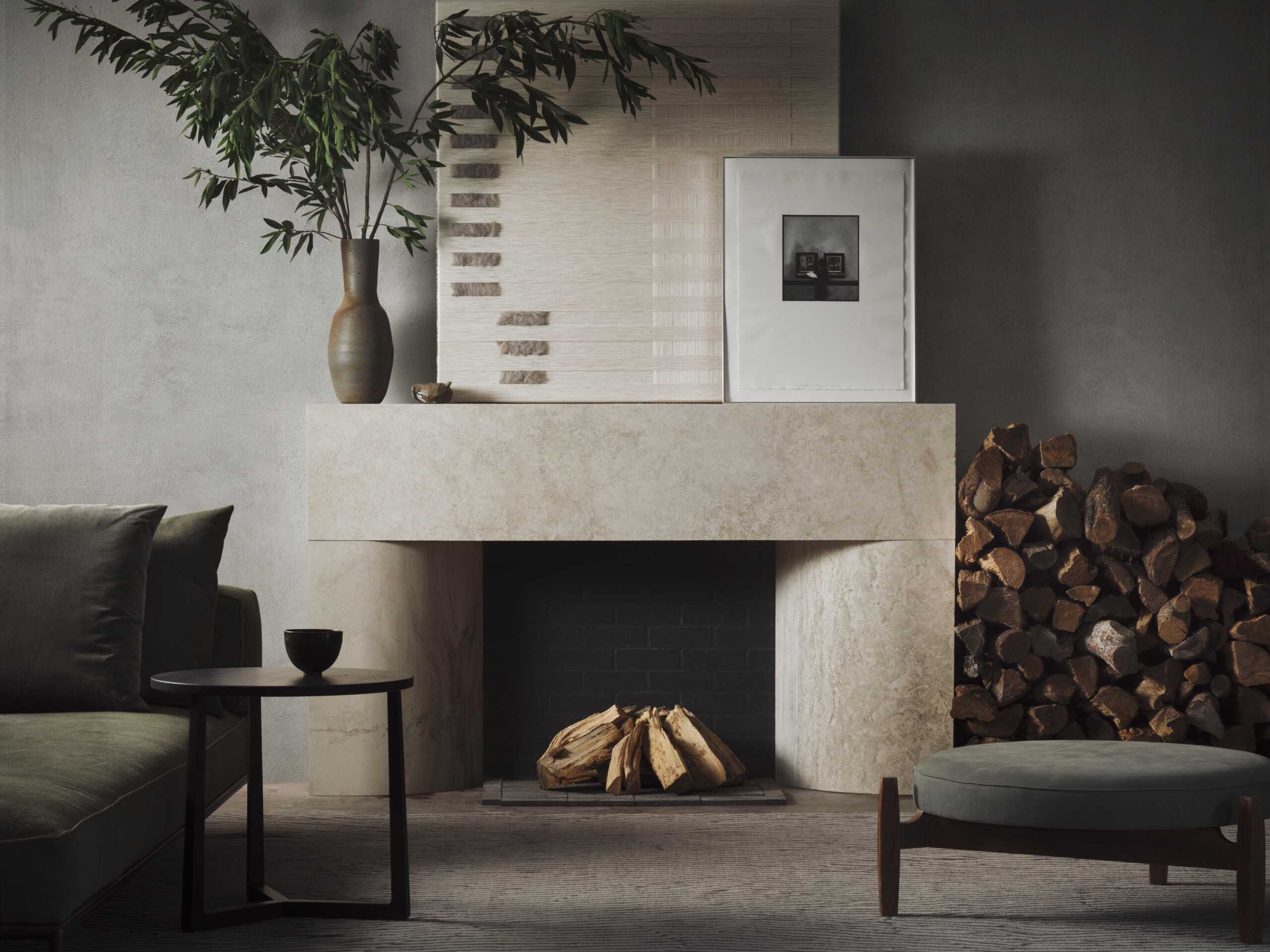 A Line of Bespoke Fireplace Designs Adds a Touch of Drama - Colorado ...