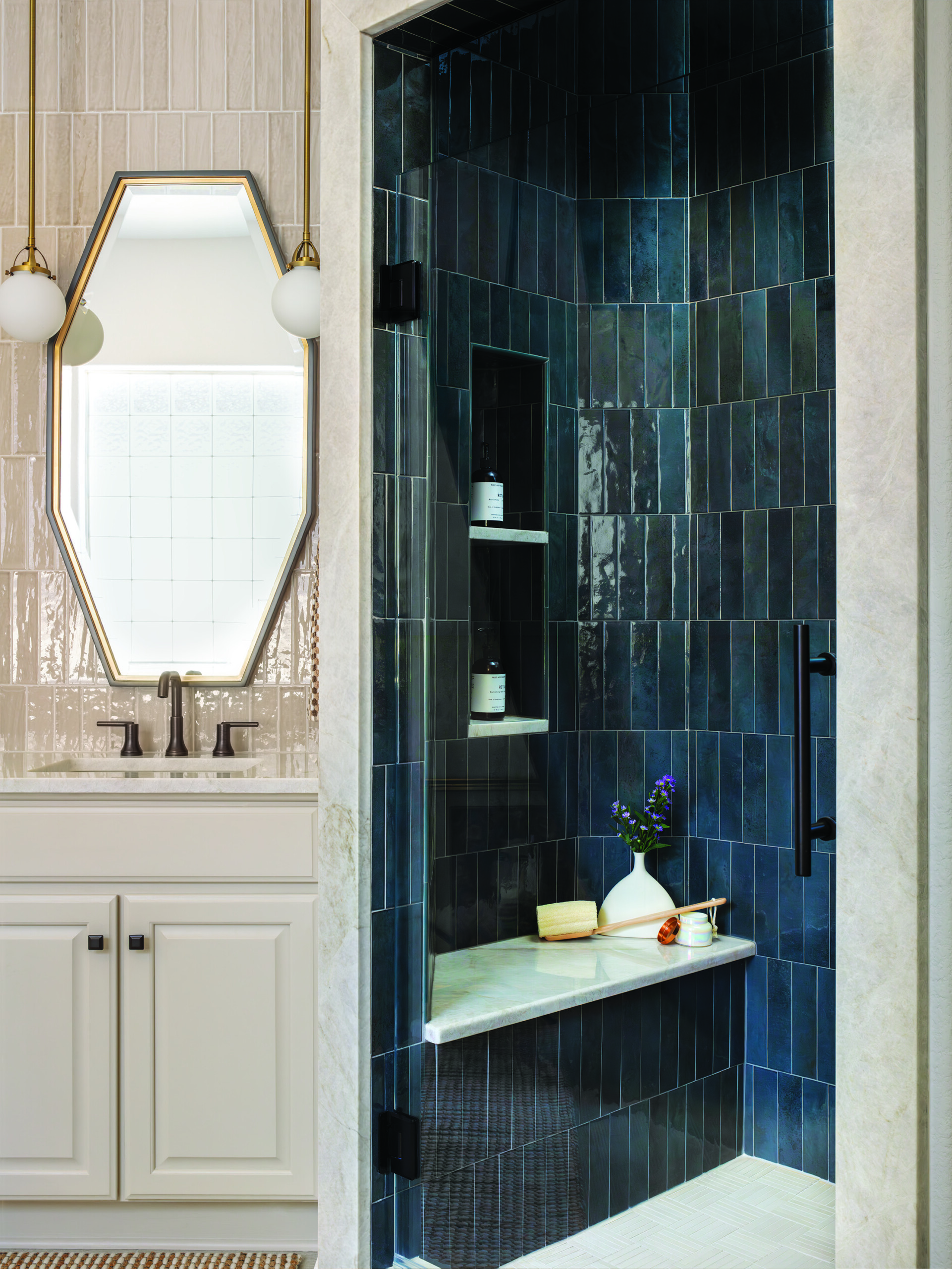 An Artful Approach to Creating a Bath Sanctuary - Colorado Homes ...