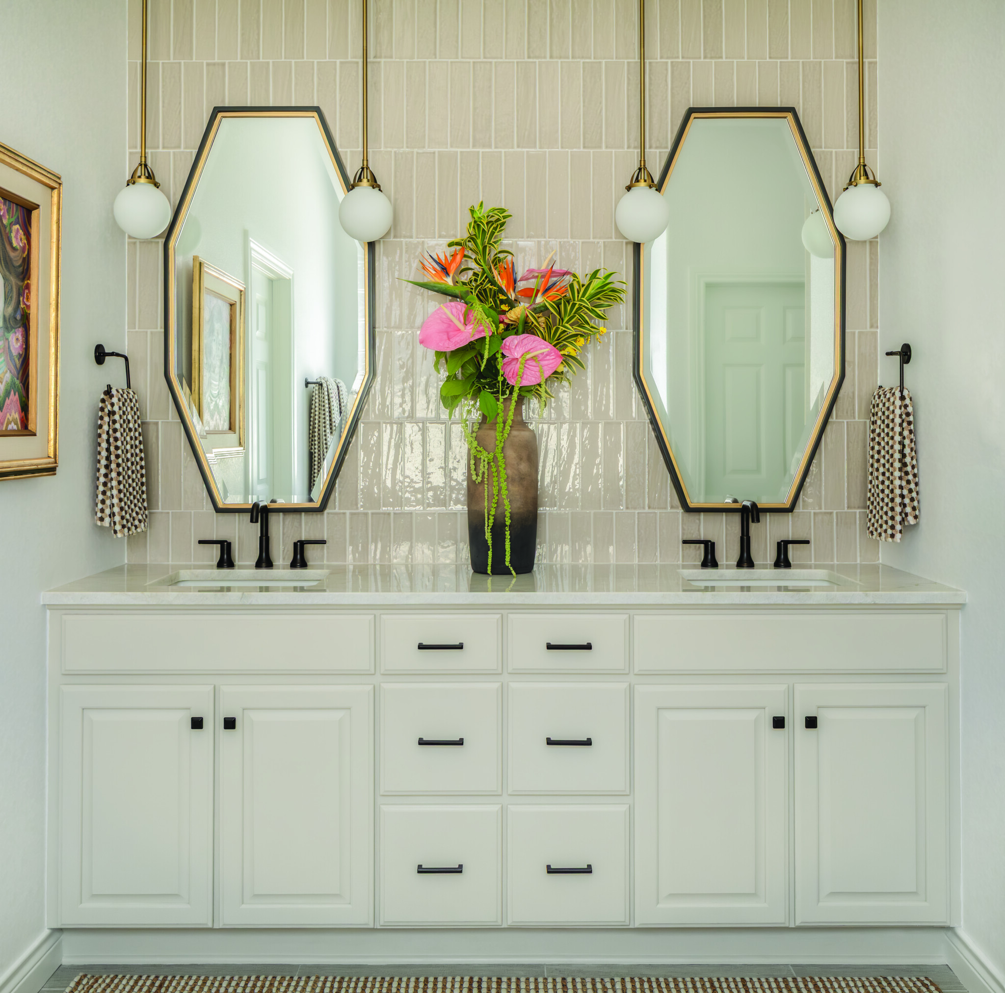 An Artful Approach to Creating a Bath Sanctuary - Colorado Homes ...