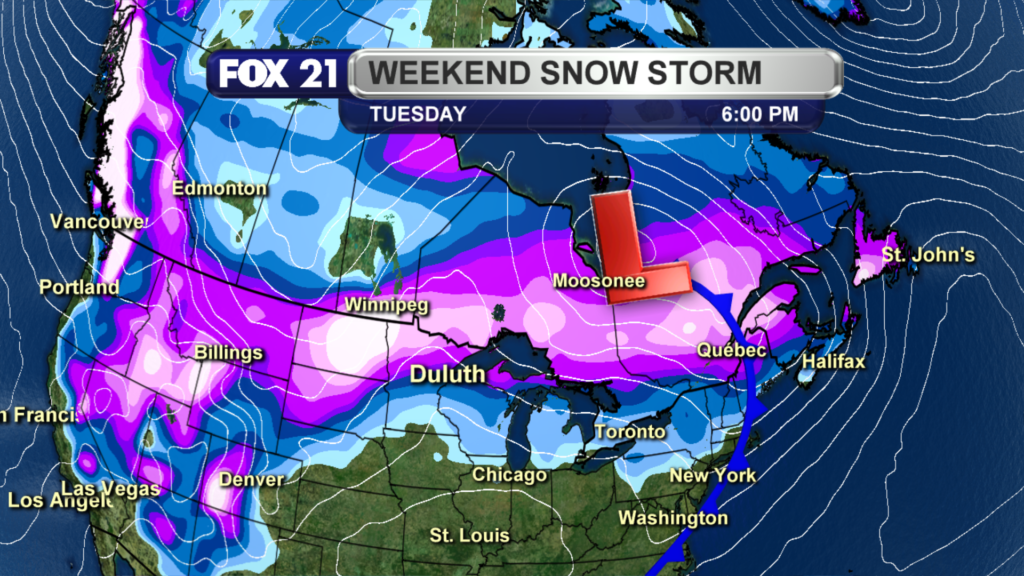 Christmas Weekend Winter Storm - Fox21Online