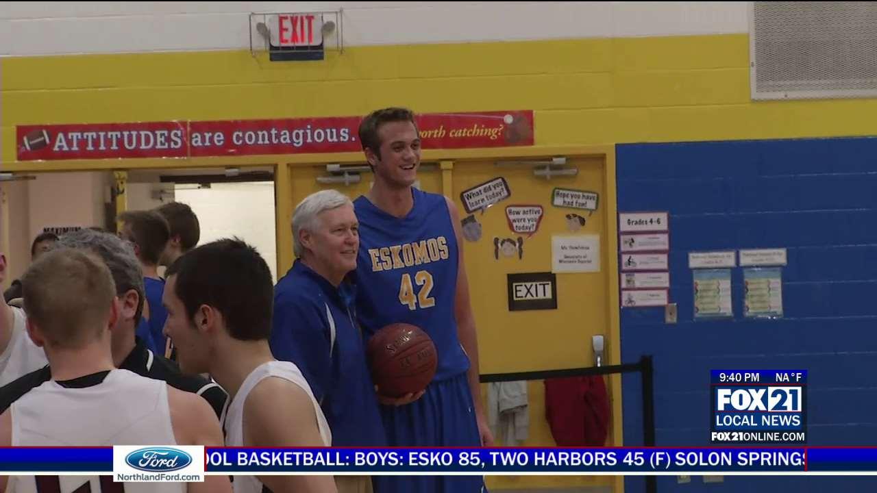 Junior Adam Trapp Tallies 1,000th Point in Eskomo Win - Fox21Online
