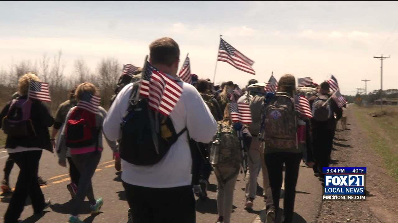 Carry the Fallen March in Wisconsin - Fox21Online