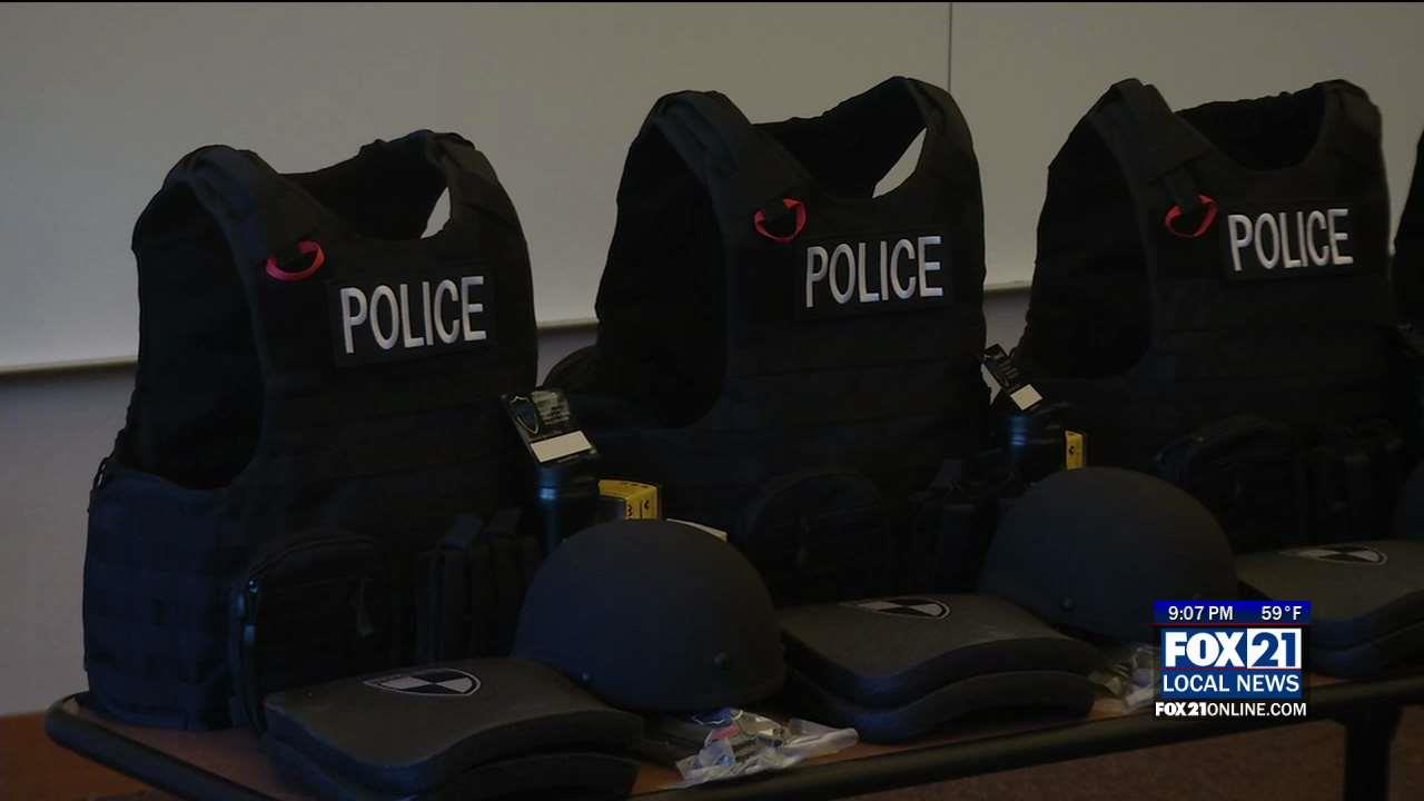 Hermantown Police Get Active Violence Safety Kits - Fox21Online