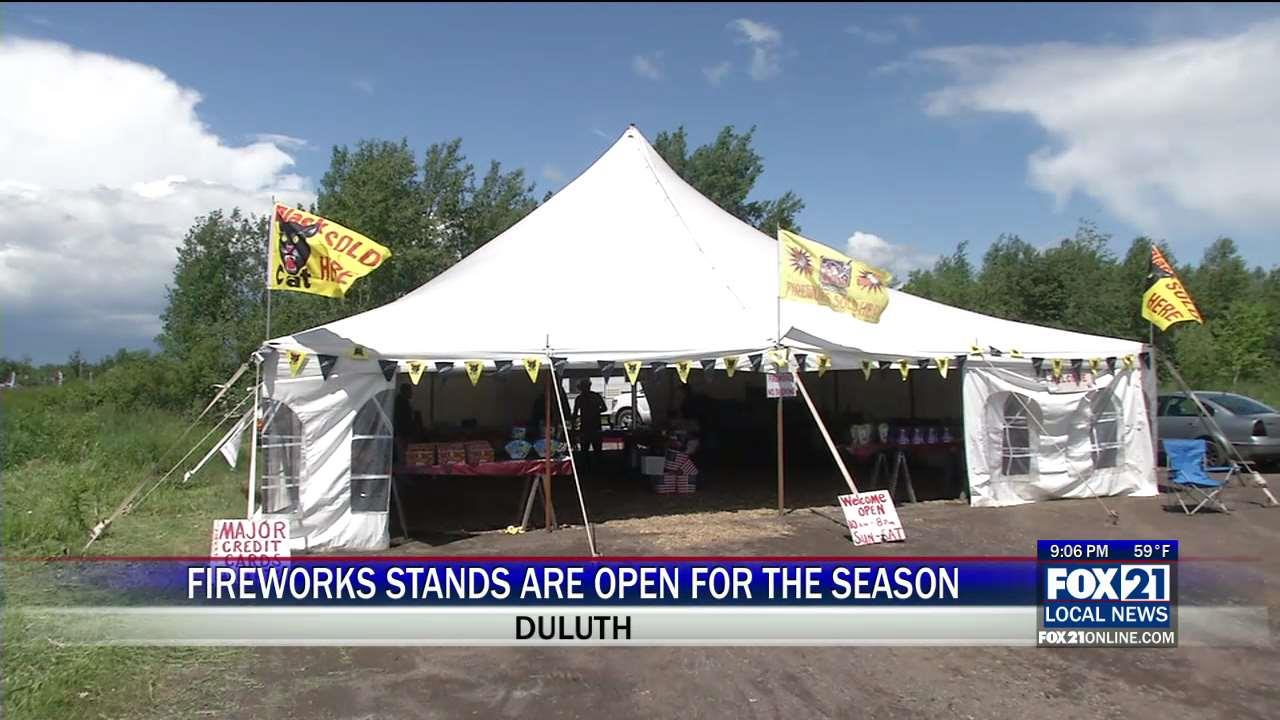 Fireworks stands open up in the Northland - Fox21Online