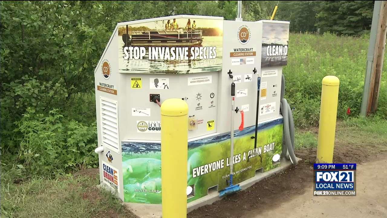 Pike Lake Watercraft Cleaning Station Helps Prevent Invasive Species ...