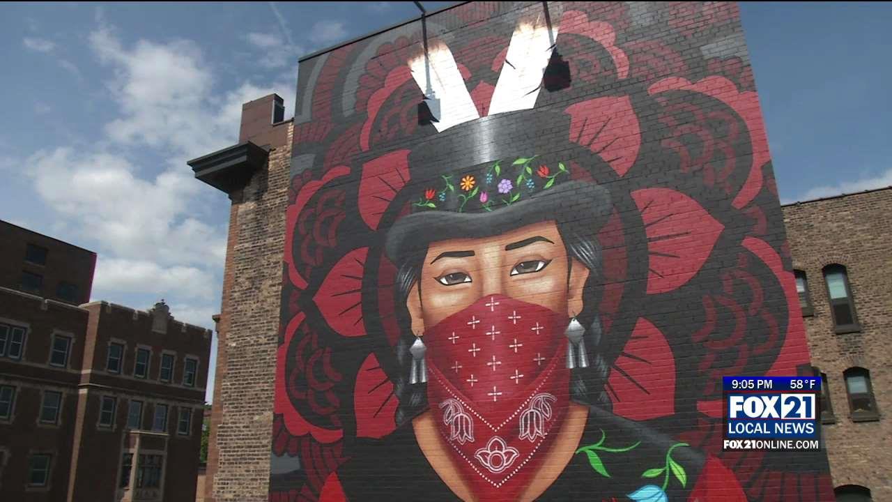 New Mural Bringing Awareness to Issues Facing American Indians ...