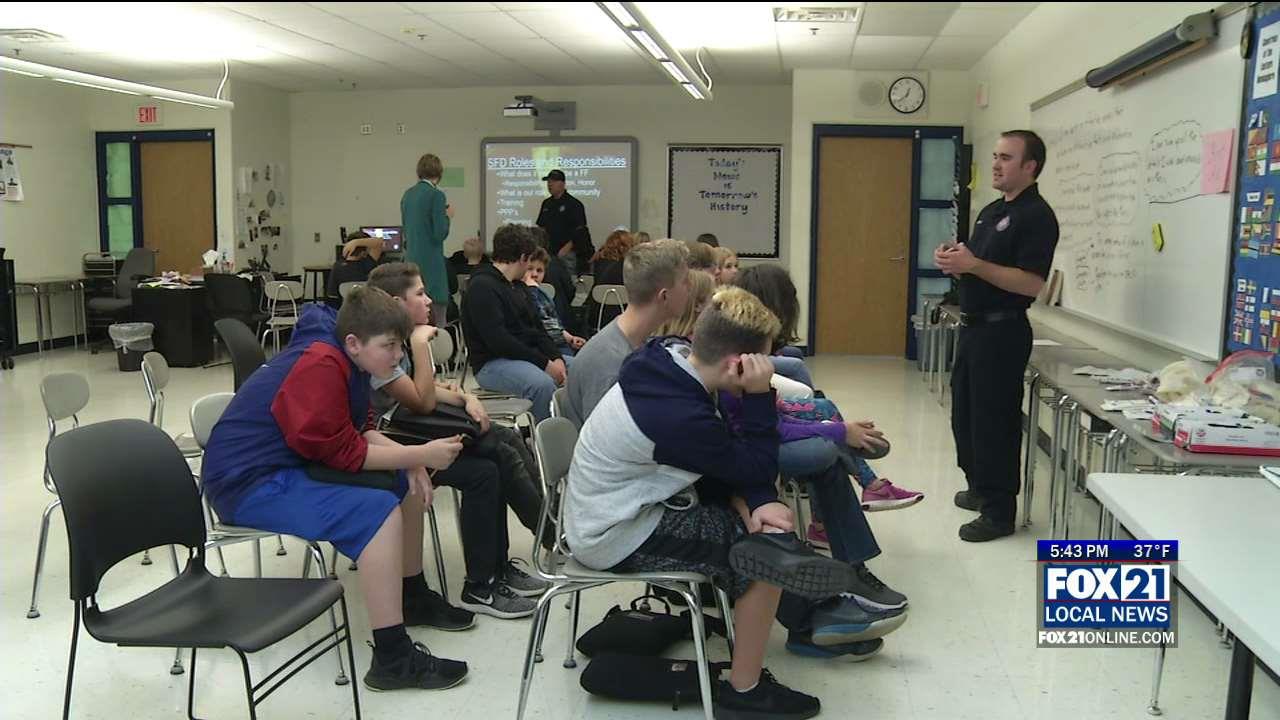 Superior Middle School Students Get Hands On Health & Safety Training ...
