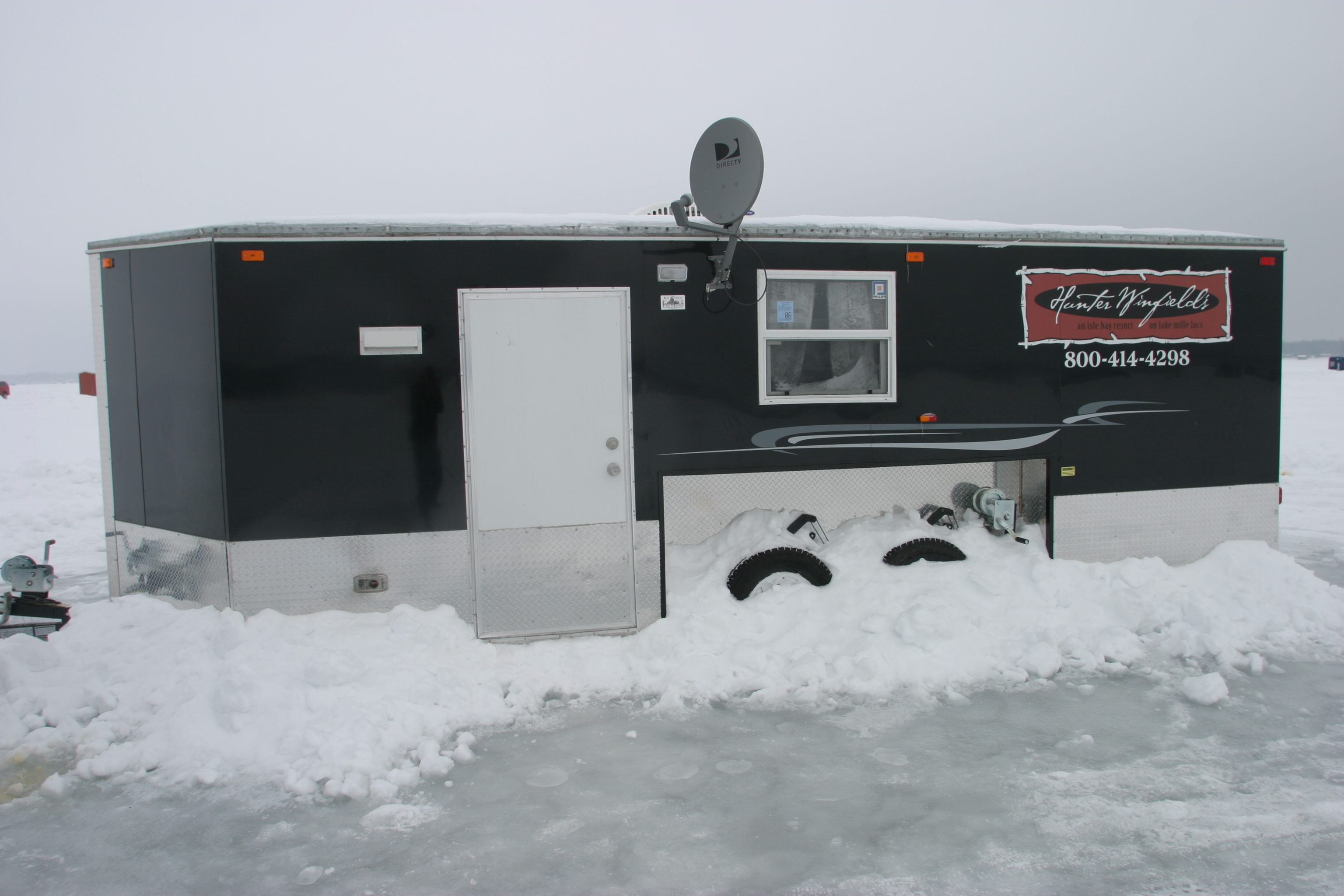 Minnesota Ice Anglers with Wheeled Fish Houses Need License - Fox21Online