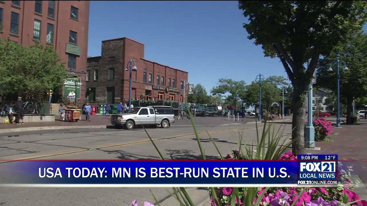 USA Today: MN Is Best-Run State In U.S. - Fox21Online