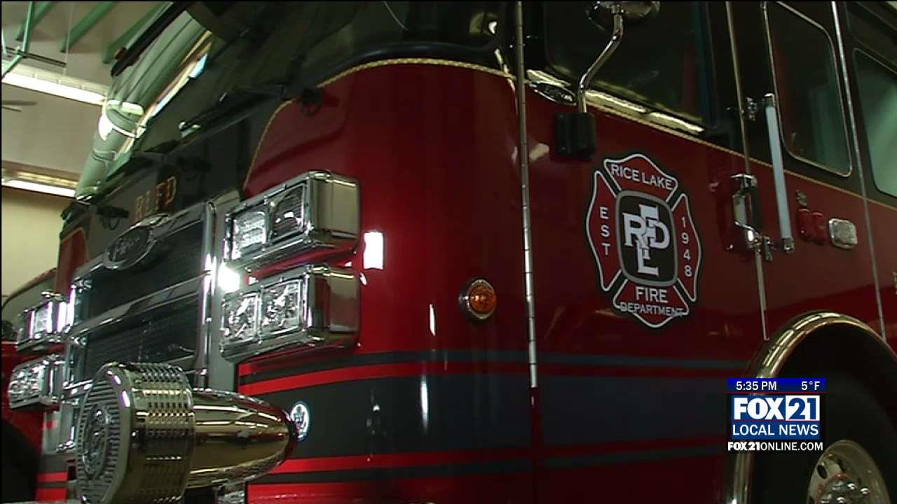 Rice Lake Fire Department Is On A Mission With A New Fire Truck ...