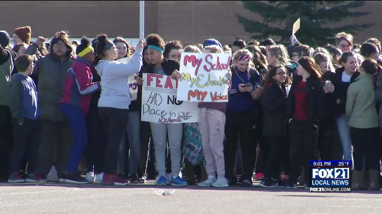 Local Students Hold Peaceful Protest Asking for Change - Fox21Online