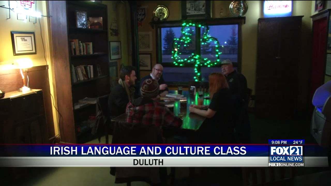 Duluthians Learn the Irish Language - Fox21Online