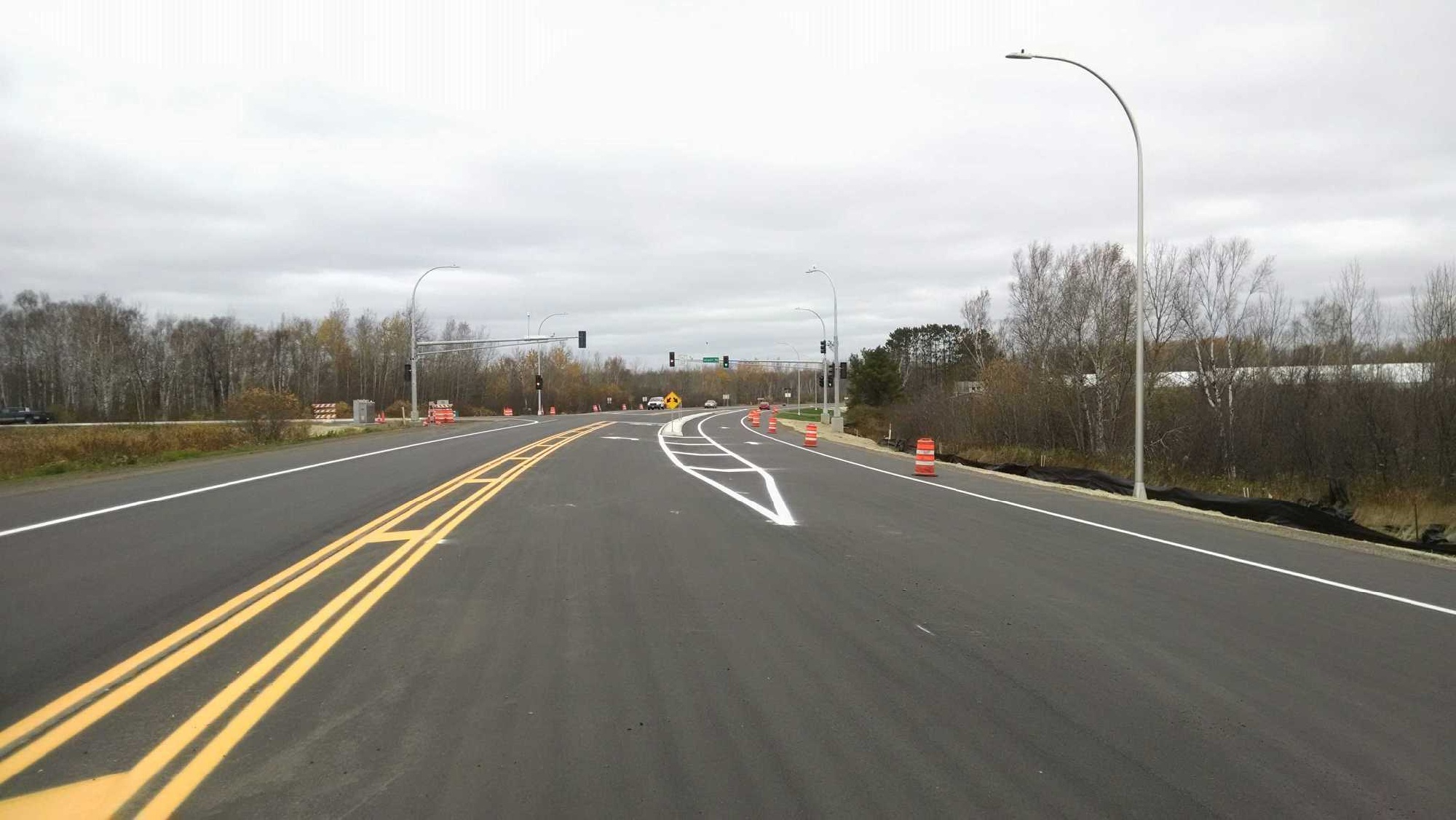 Intersection of Rice Lake Road and Airport Road Re-Opens - Fox21Online