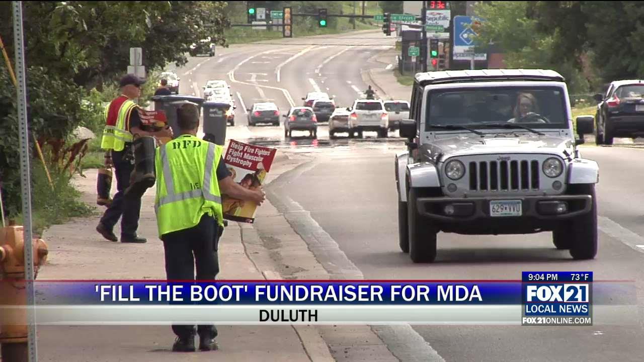 Fire Departments 'Fill the Boot' for Muscular Dystrophy Association ...