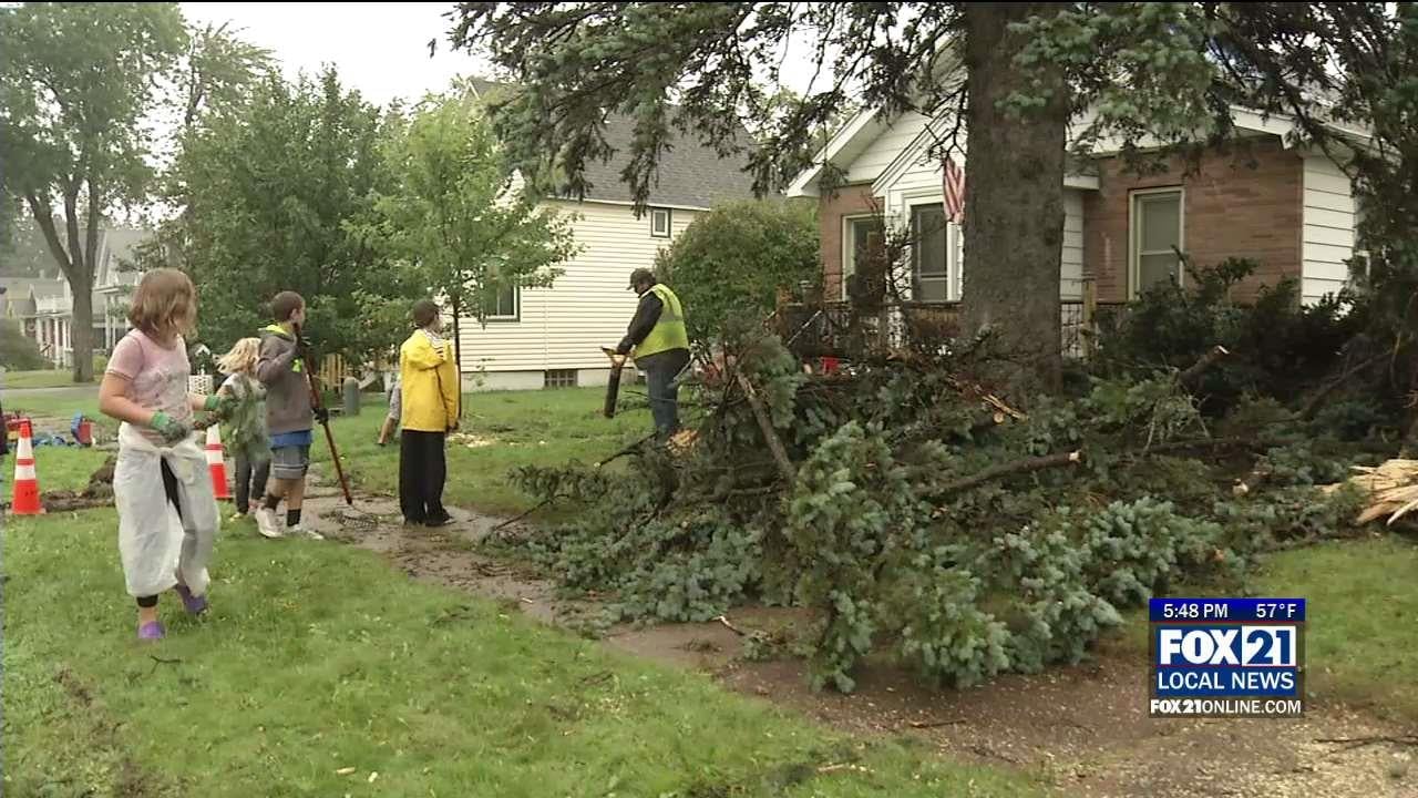 Lightning Strikes Tree In Homeowner's Yard - Fox21Online