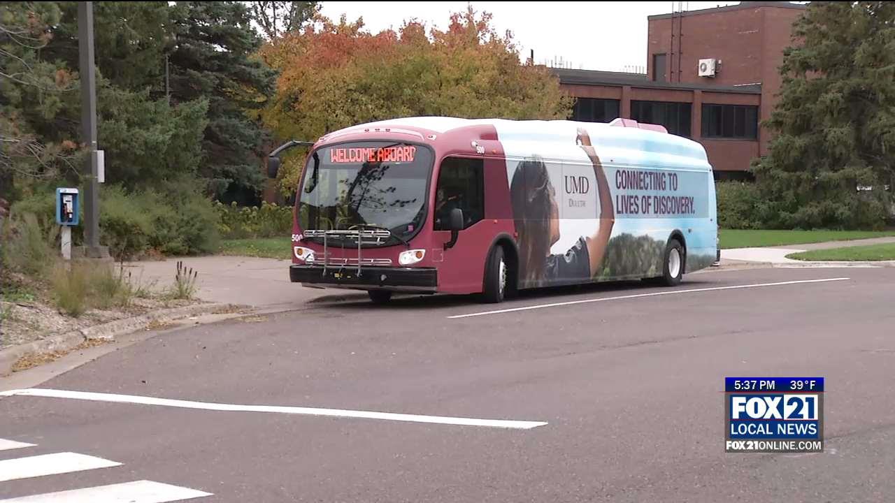UMD Inspired Electric Bus Rolls Onto Campus - Fox21Online