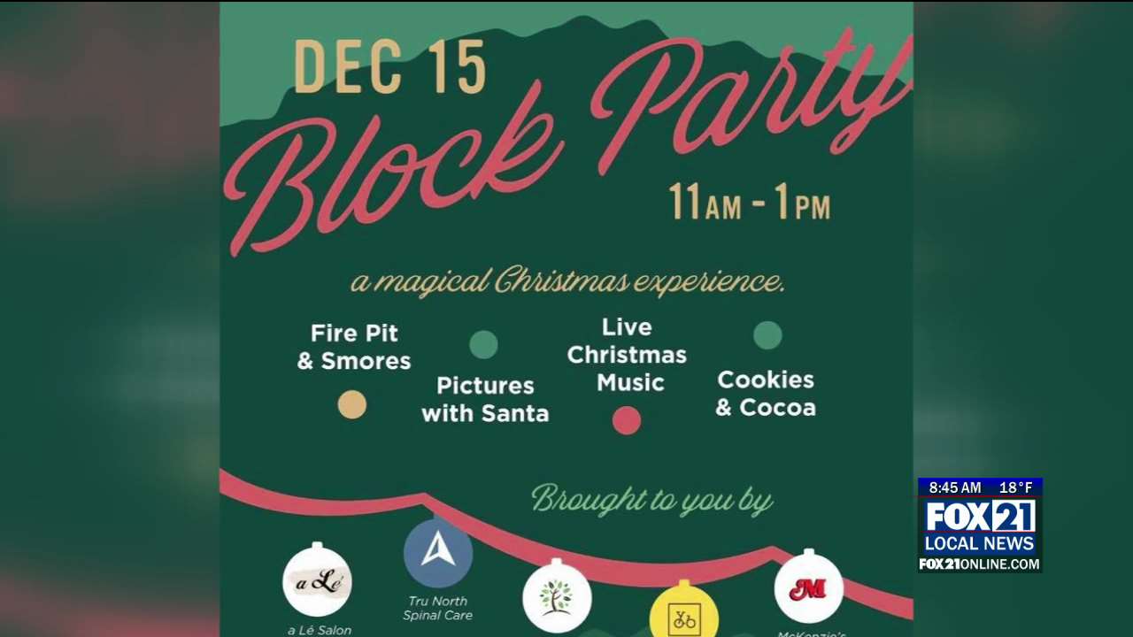 Free Holiday Block Party Saturday in Hermantown - Fox21Online