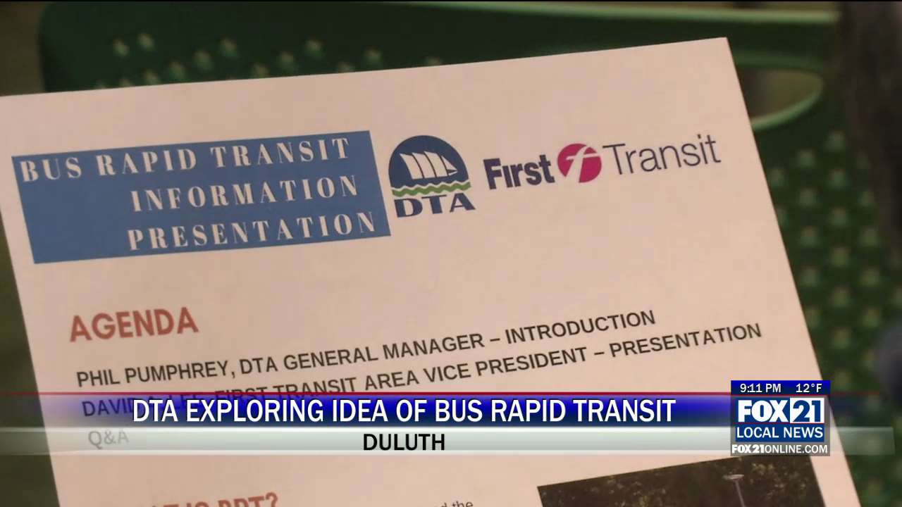 DTA Looks to "Rapid Bus Transit" Option - Fox21Online