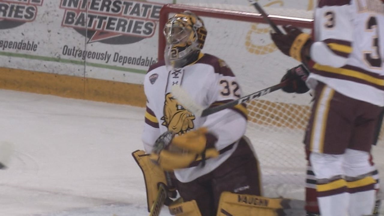UMD's Hunter Shepard Named HCA National Goaltender of the Month ...