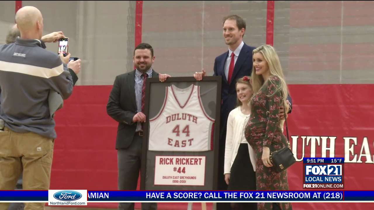 Greyhounds Basketball Honors Former Star Rick Rickert - Fox21Online