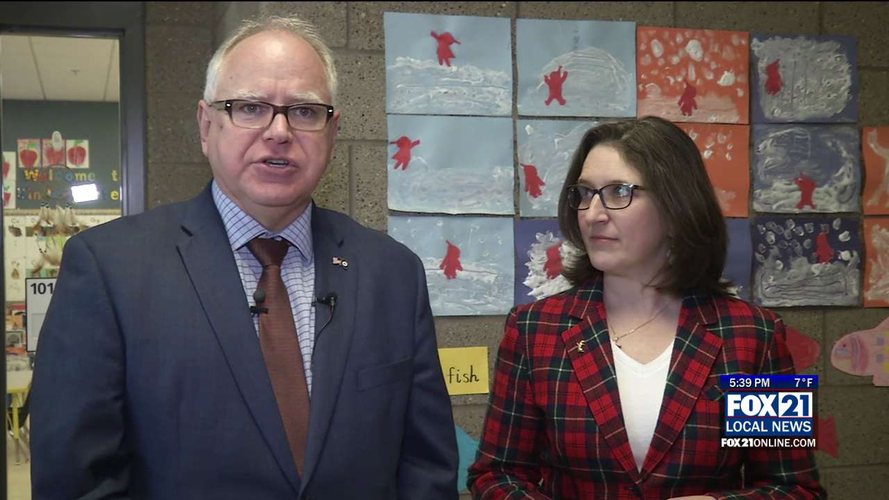 Gov. Tim Walz Visits Duluth - Fox21Online